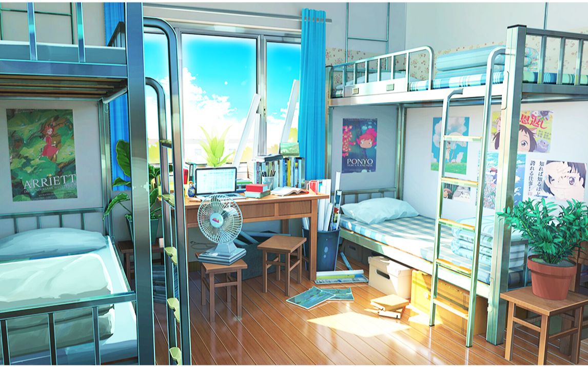 【3Dmax建模】你的宿舍:从拉box开始教你,如何制作宿舍场景,次世代...