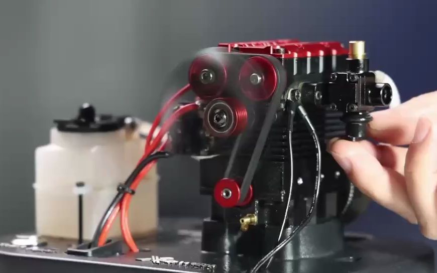 体验动手组装拓阳新款双缸OT的机械魅力.