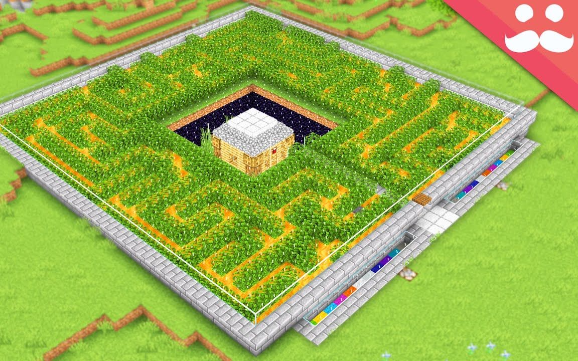【红石】我建造了一个和平版的安全屋?!