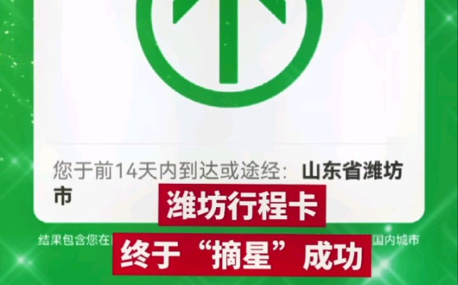 行程码成功摘星了,记录激动时刻,愿山河无恙,人间无病,健康码出行,...