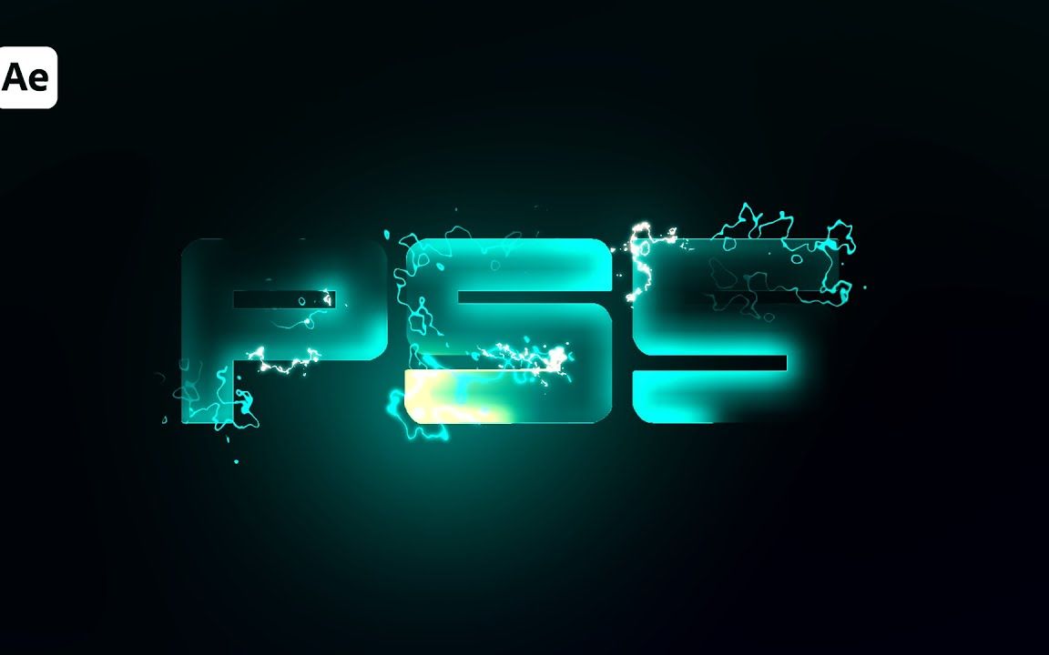 AE教程-电子科技LOGO动画教程