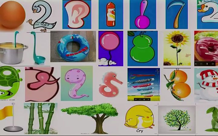 ...部编湘美版小学美术一年级上册《数字变变变》获奖优质课视频,安徽省