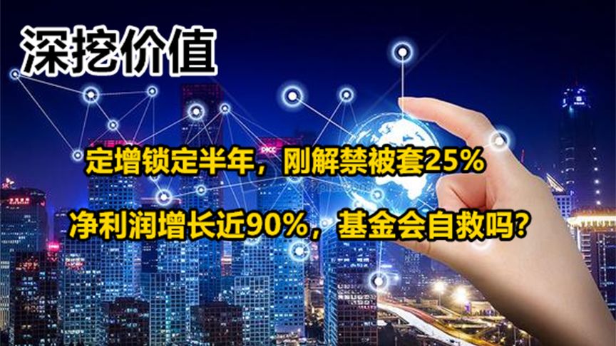 净利润增长近90%,刚解禁股价却破定增价25%,基金会自救吗?