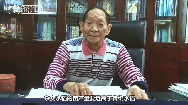袁隆平:很荣幸助其他发展中国家研发杂交水稻