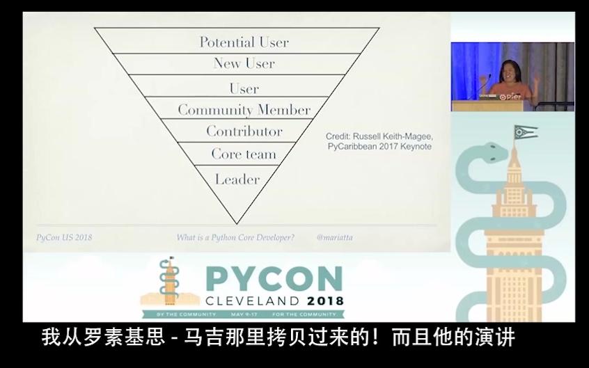 [中文字幕]PyCon 2018:玛利亚塔·维加亚--什么是 Python 核心开发者? ...