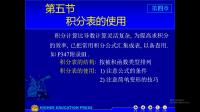 4.5 积分表的使用