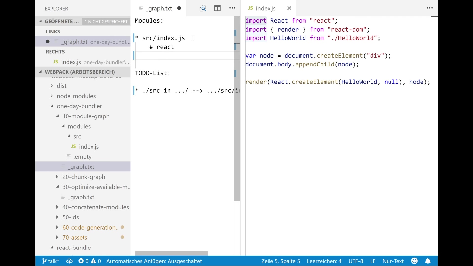 webpack 创始人教你如何人肉打包一个项目