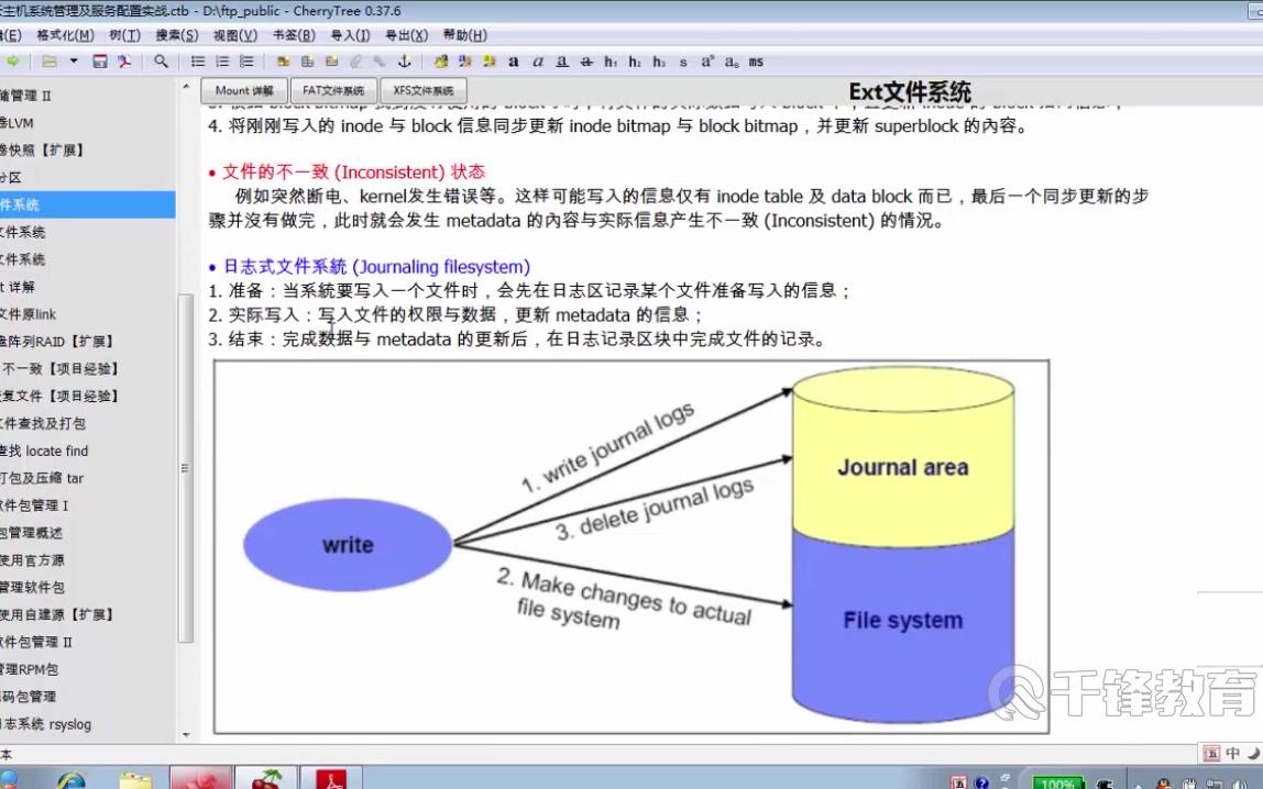 云计算基础教程Linux技术学习视频:Ext Journal 及修复案例