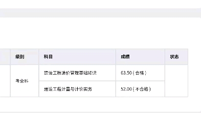 江苏二级造价工程师可以查询成绩,成绩查询网址:
