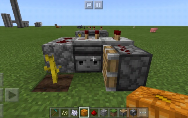 关于我的世界手机版1.14南瓜农场设想