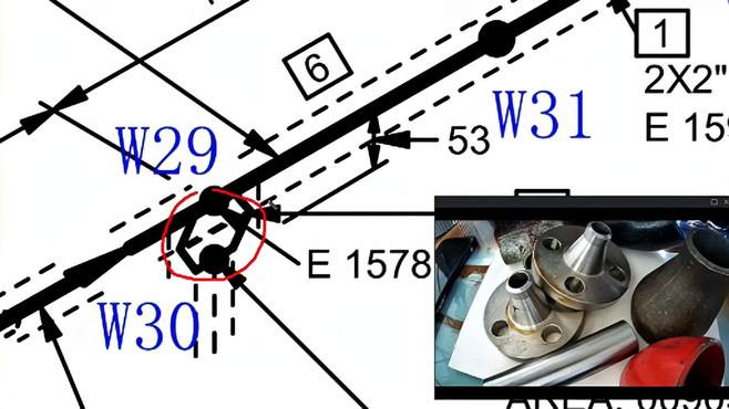 化工管道,单线图轴测图讲解,管工教学