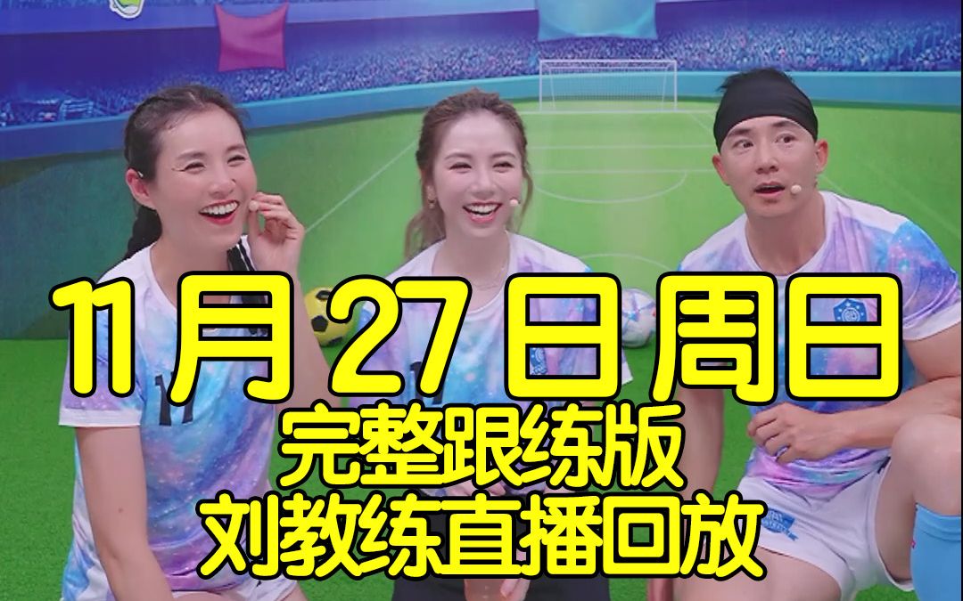 ...可投屏 11.27 刘耕宏 全身燃脂 30分钟有氧快乐健身操 附带畊练团拉伸
