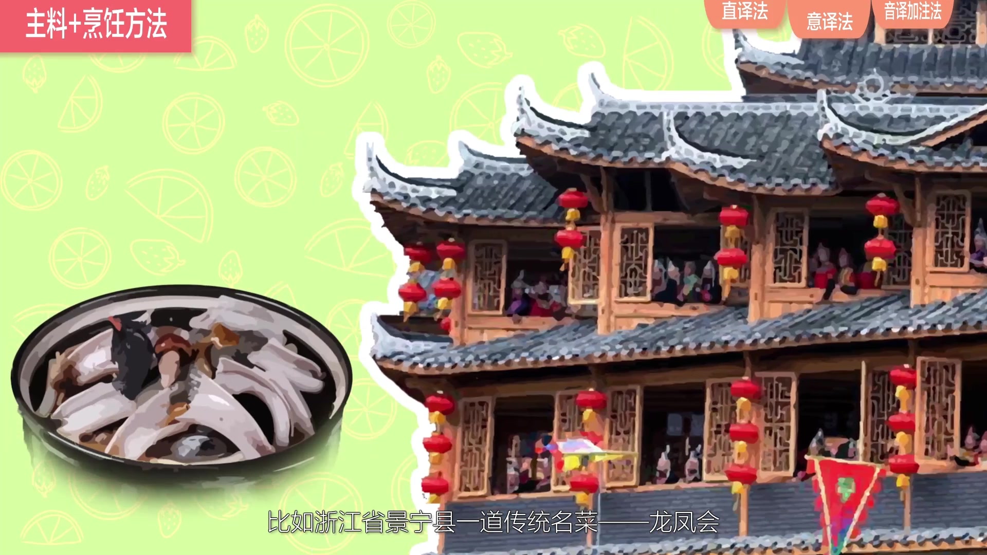 舌尖上的英语——中国菜名的英文翻译(华中师范大学_吃货小分队)