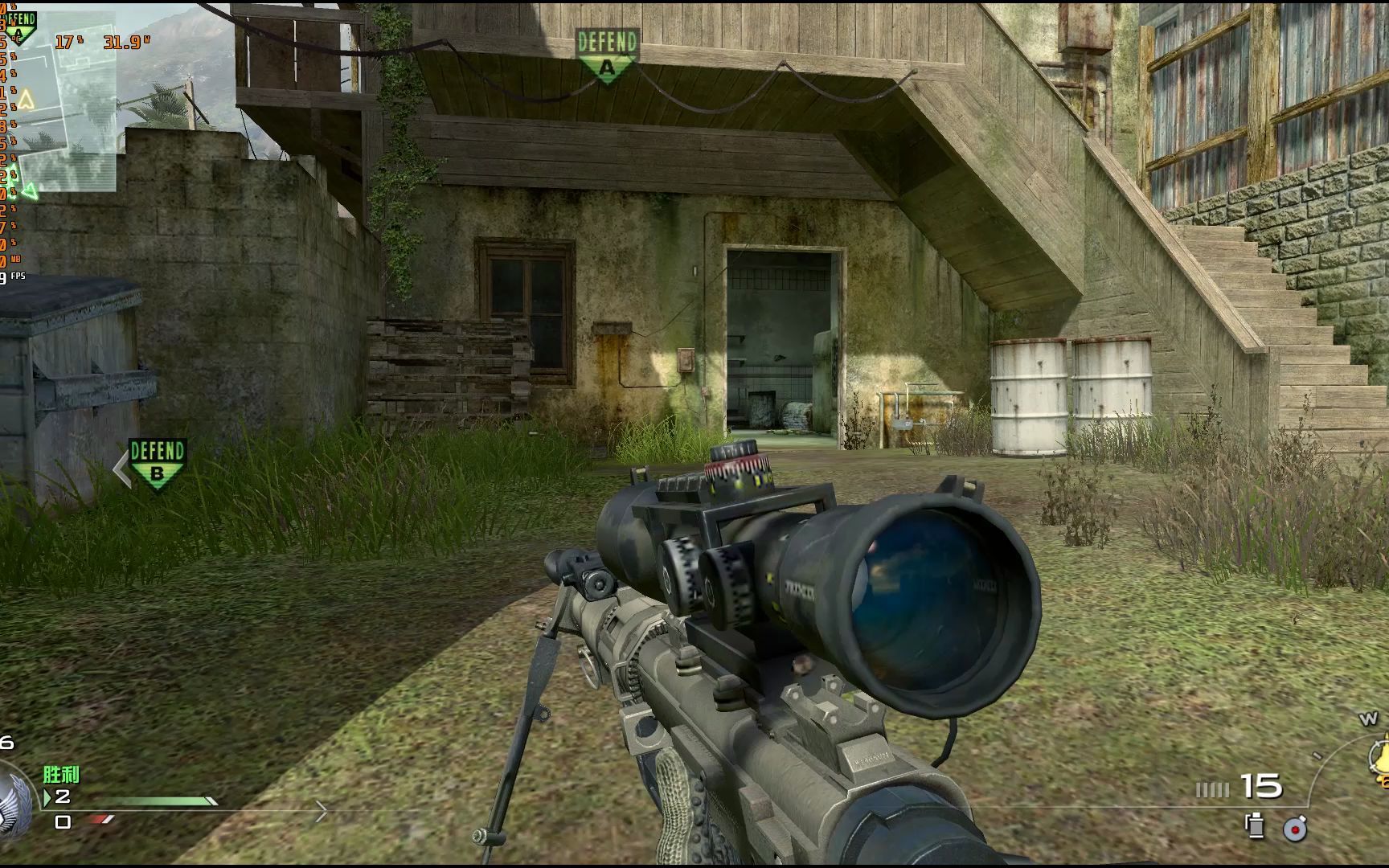 使命召唤6私服搜索与爆破模式人机游玩