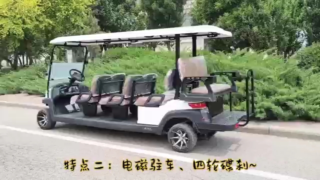 新款高尔夫球车。功能性强,性价比高。