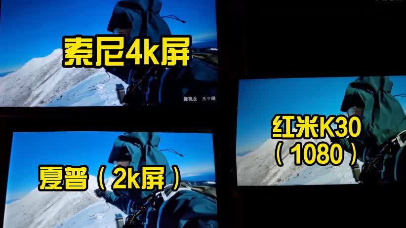 4k、2k、1080屏幕分辨率效果对比,看看区别在哪里?