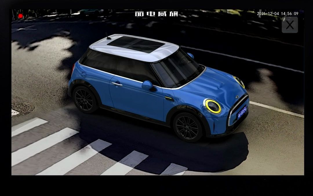 【宝马MINI】超可爱的车型也有专属车模,这款360全景车模库有点子...