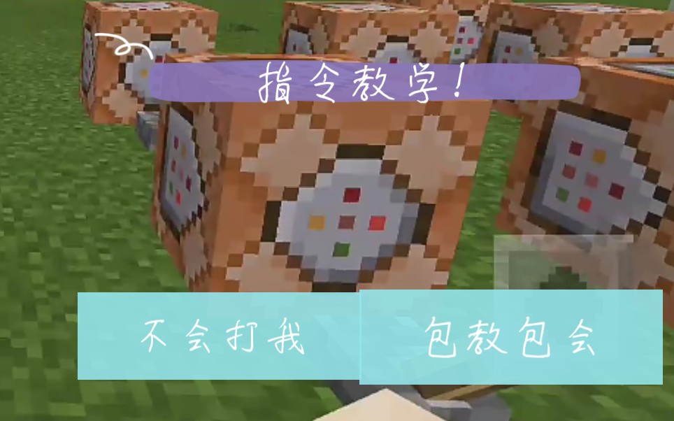 [指令讲解][选择器]手把手教你指令,包教包会,不会打我!