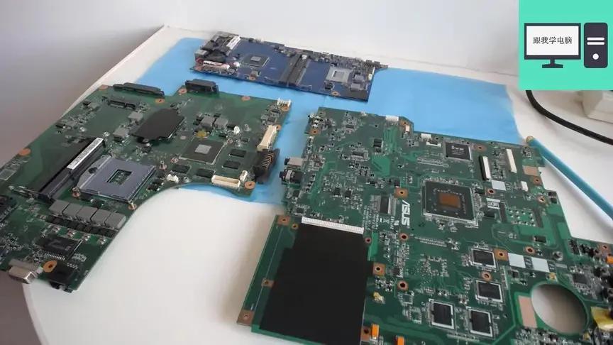 带新入门的学员,认识一下笔记本主板相关.