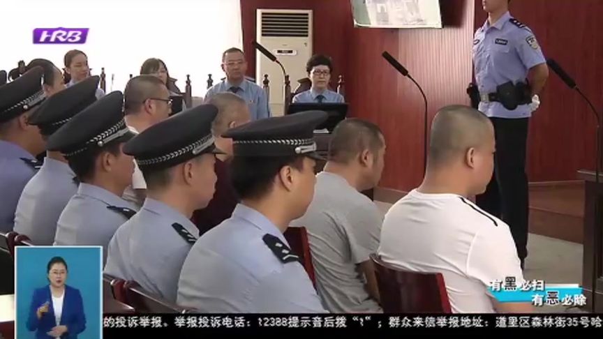 哈市第十三批黑恶势力犯罪案件集中公开宣判,9起案件各不相同