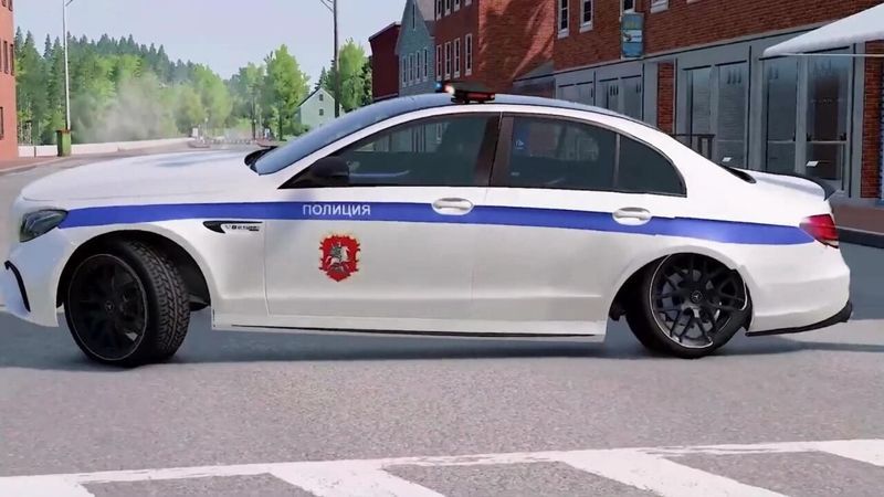 车祸模拟器:超跑vs减速带,老司机一脚油门,结果当场芭比Q