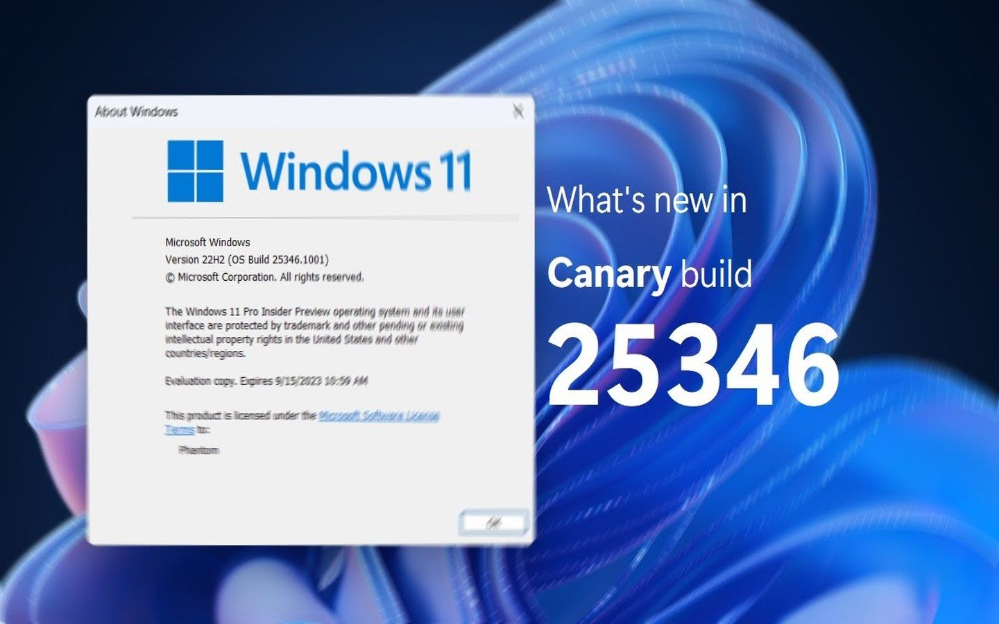 Windows 11 金丝雀 build 25346 和新增功能 - 永别了,Zinc?