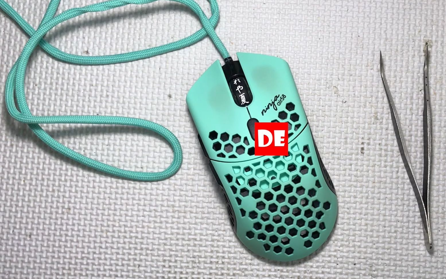 【帝亿电竞】FINALMOUSE NINJA AIR58鼠标拆解视频教程