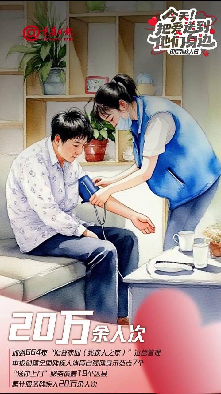 国际残疾人日|今天,把爱送到他们身边#国际残疾人日
