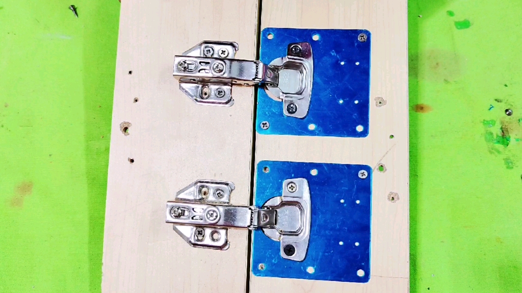 门铰链安装孔严重变形,一拉就掉怎么办?教你一招,原地轻松修复