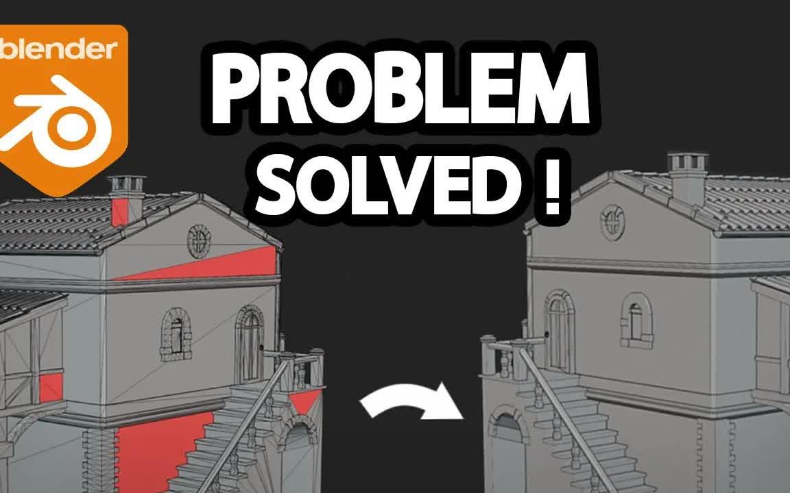 ...中文版插件 这个插件将清理你的烂摊子 Blender插件 Instant Clean 教程