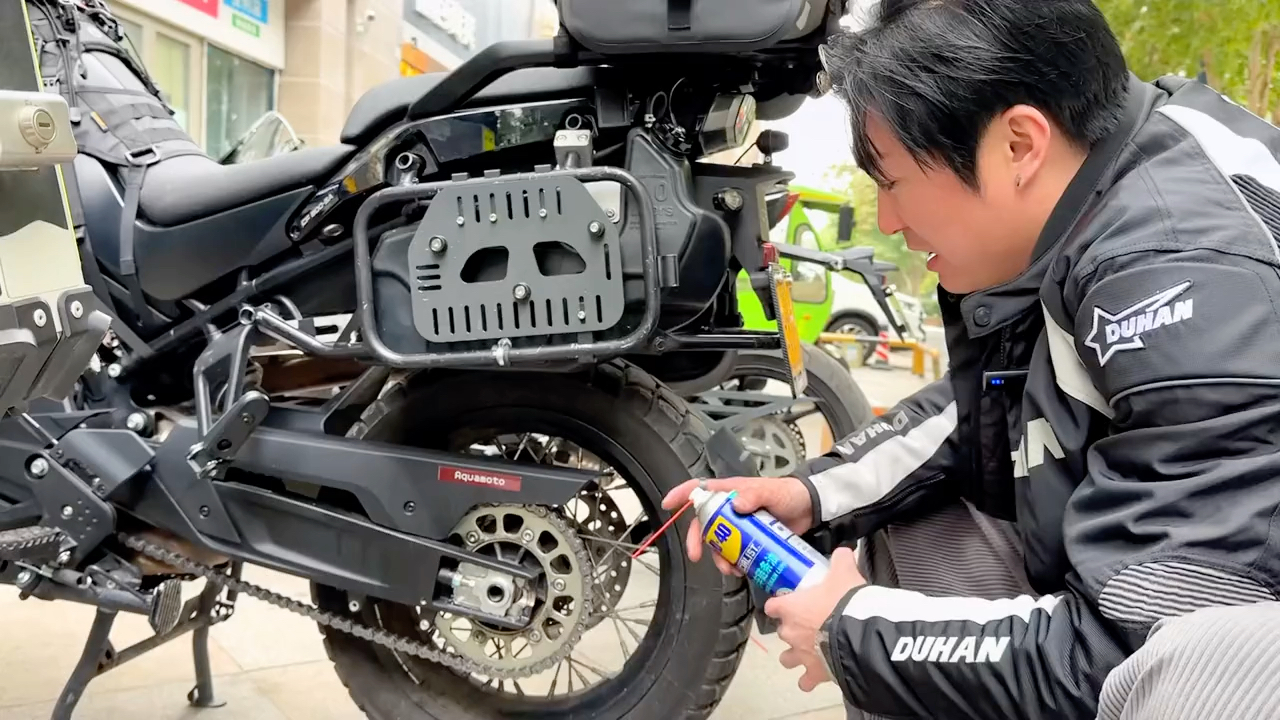 链条保养技巧和WD40使用技巧!最后,人人有份、铁粉可见!哈哈!
