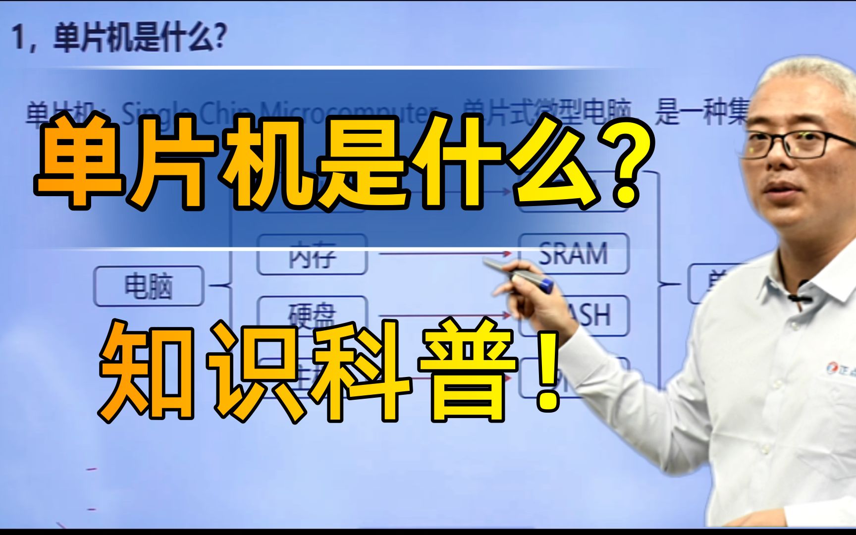 【知识科普】什么是单片机?它有啥特点呢?来听听原子哥生动讲解