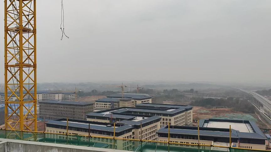 湖北工程职业技木学院黄石新校区全景