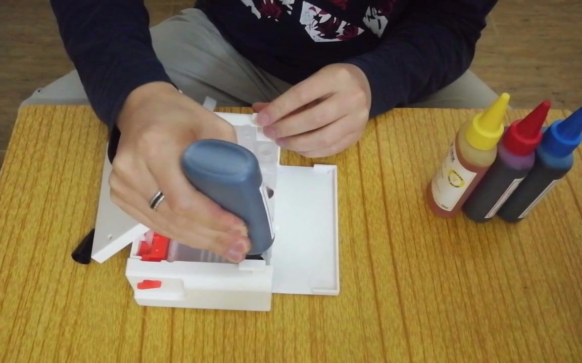 恒压式 惠普802 803 805等型号连供教程(魔法颜料)