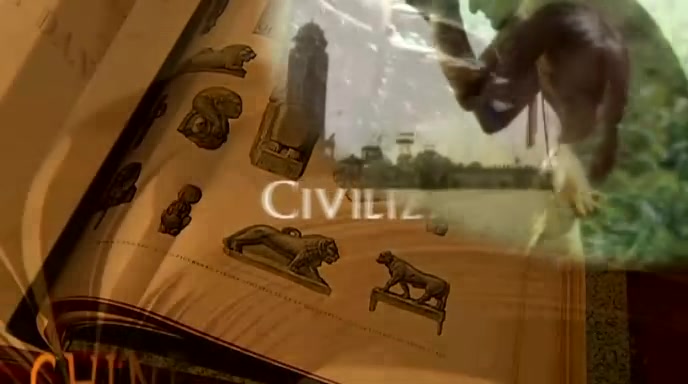 NHK纪录片《人类四大文明》3集 中英双字 标清