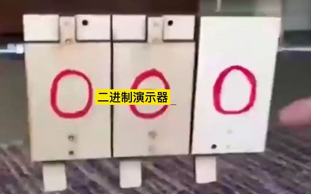 15秒让你看懂计算机二进制的原理