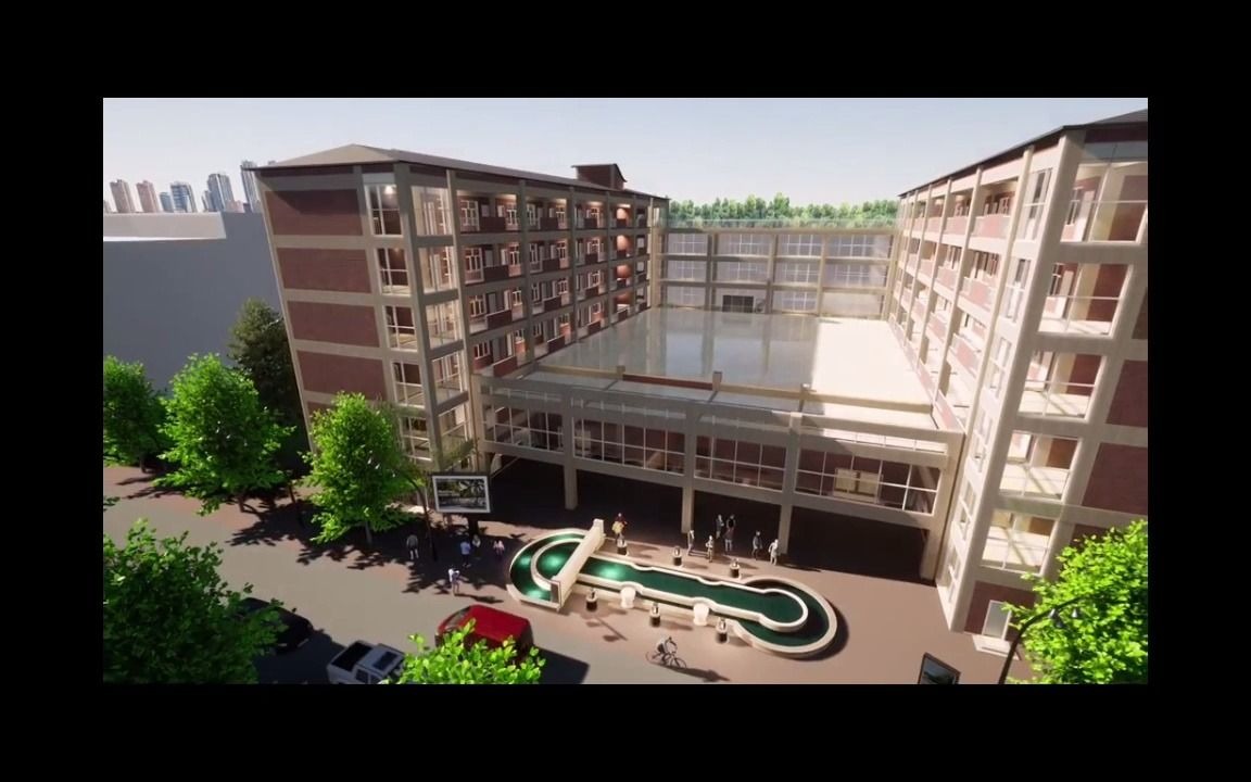 第十二届bim-cim斯维尔创新大赛综合应用模型渲染动画