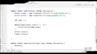 Java—通过字符数组复制文本文件
