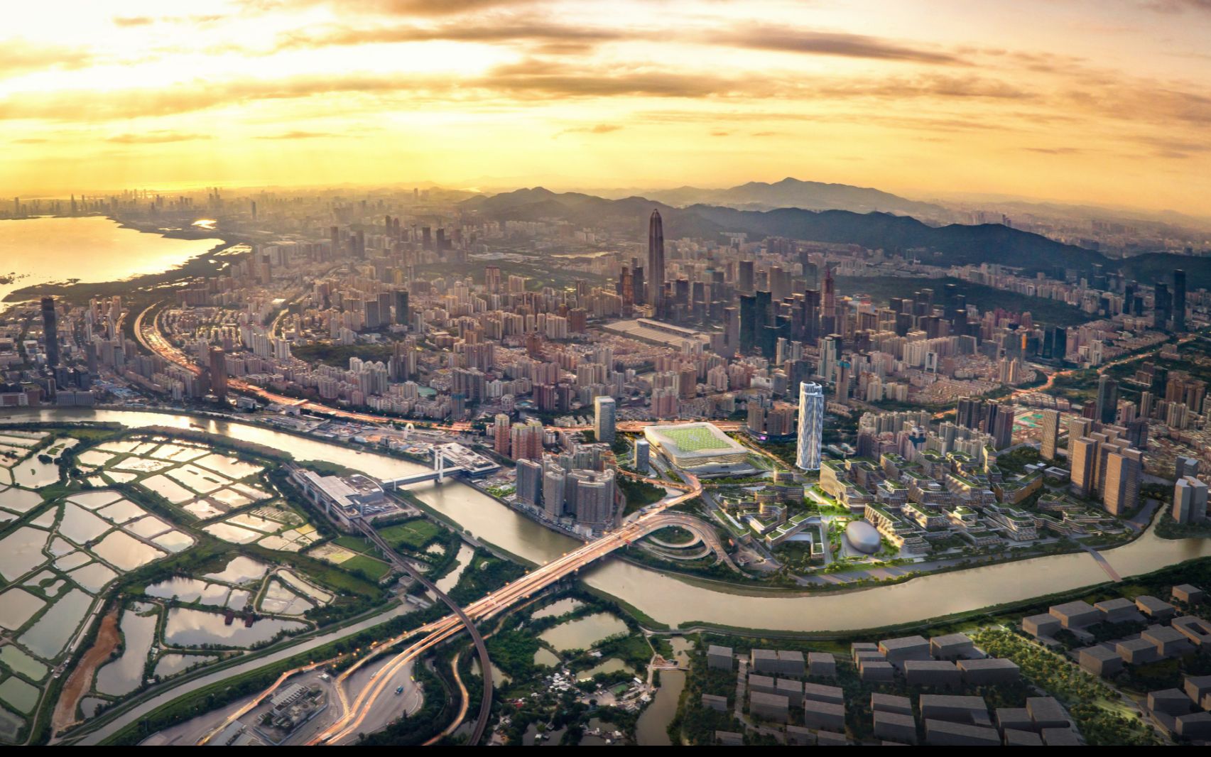 新皇岗口岸综合体业务楼项目宣传视频