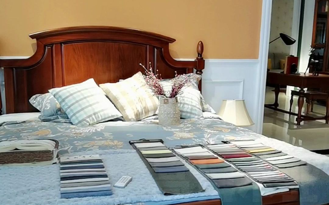 高密家具高博全实木双人床