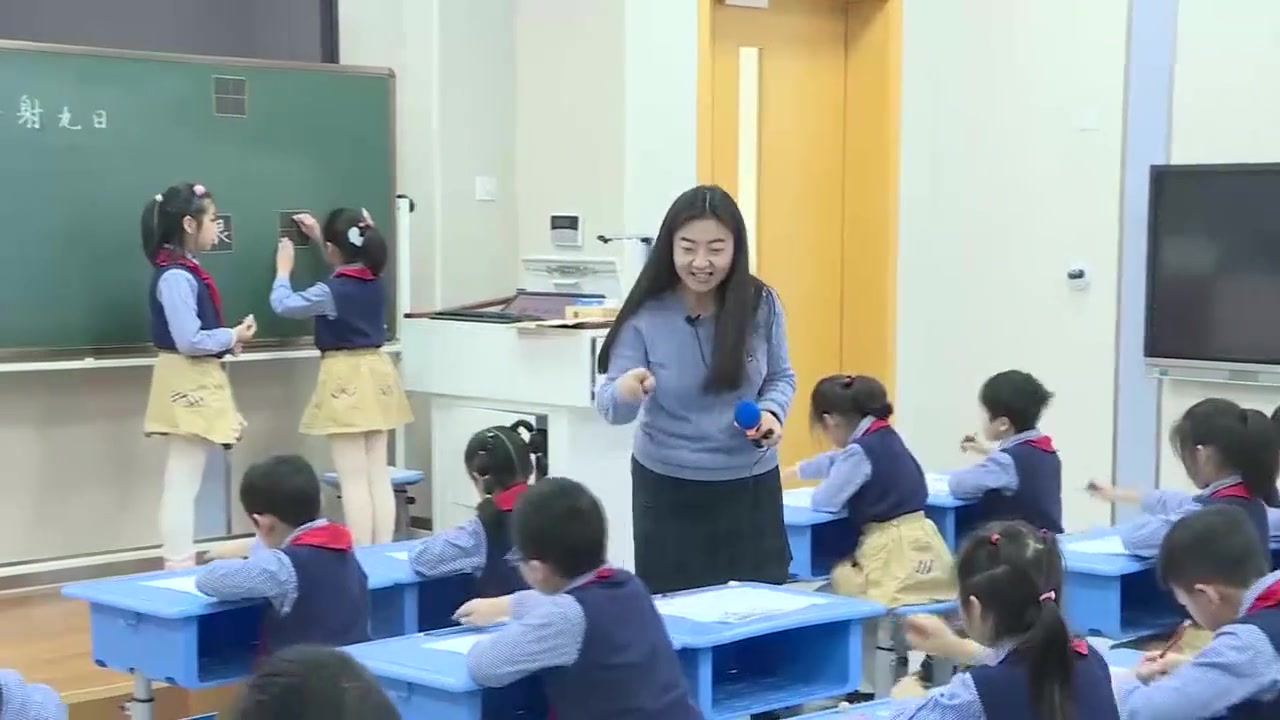 二下《二下:8-3 羿射九日》名师优质公开课教学实录课堂实录,小学语文...