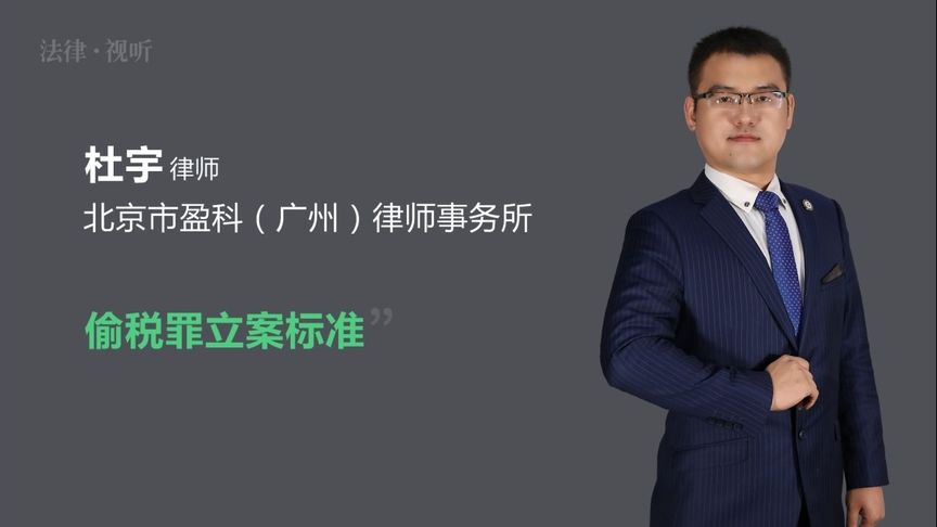 偷税罪立案标准