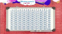 学习1年级数学写数字1到1006