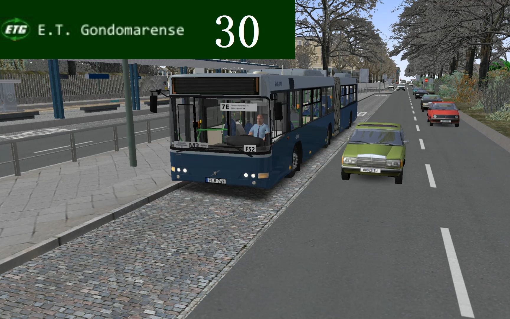 【OMSI2——Grande Porto 2021】30 Via Norte→Hosp. S. Joao【没AI...