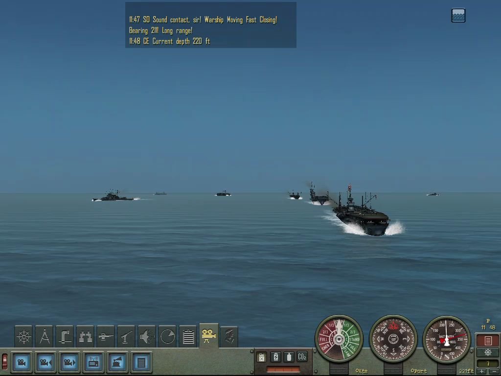 【猎杀潜航4】当日军超级航母编队遭遇一艘美军衣阿华级战列舰