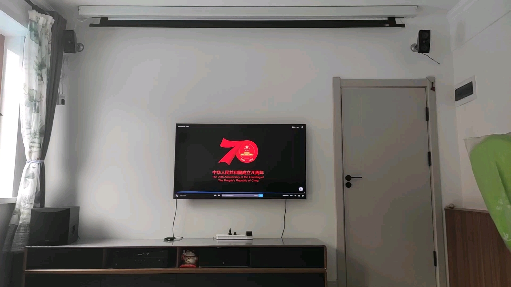 雅马哈功放,杰士cs700卫星箱组建的5.1音箱环绕试了一下钢铁洪流...