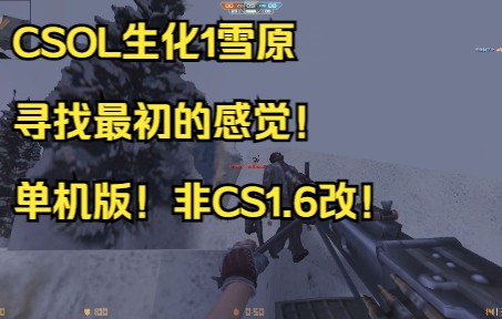 CSOL生化1雪原!寻找最初的感觉!单机版!非CS1.6改!