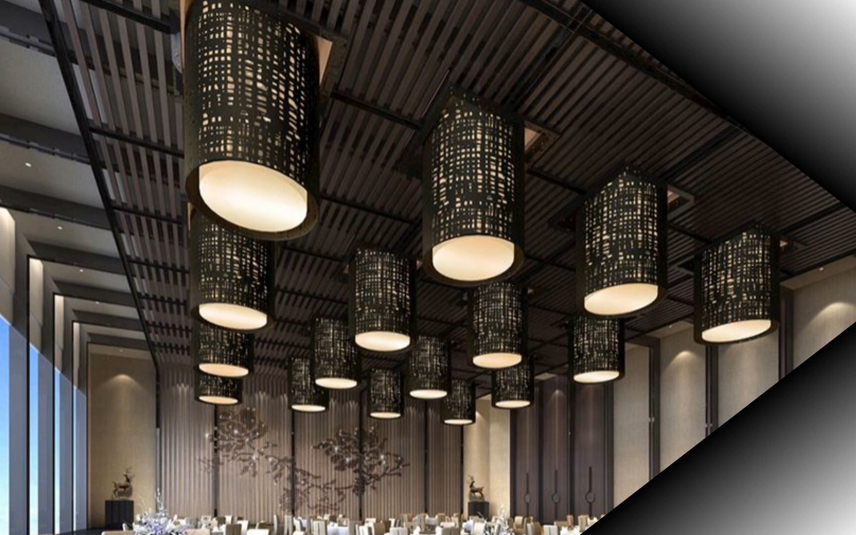 宴会厅室内设计案例效果图