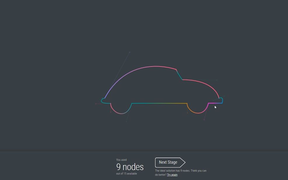 贝塞尔曲线练习