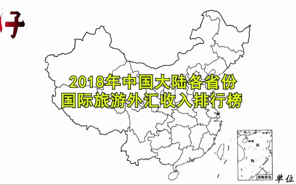 2018年全国各省份国际旅游外汇收入排行榜,第一名太厉害了